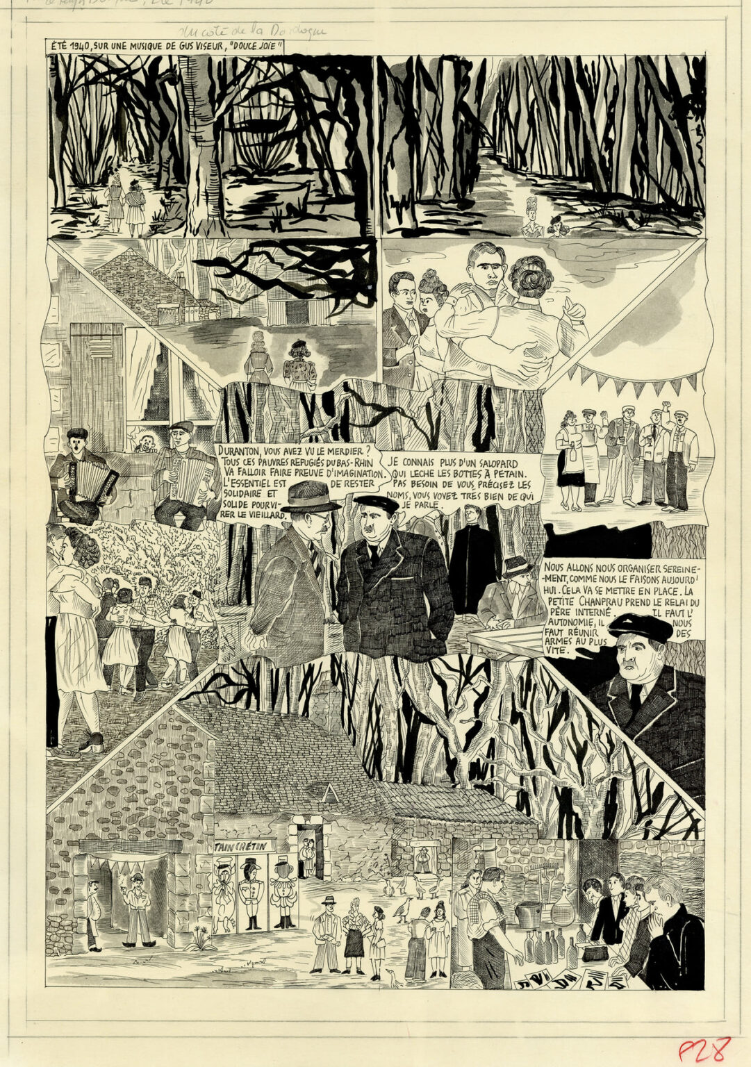 Une vie souterraine. Quand la BD raconte l’Occupation – Cercil Musée ...